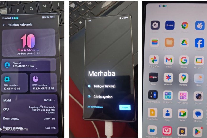 Redmagic 10 Pro NX789J China Convert to Global - Remotely Services
